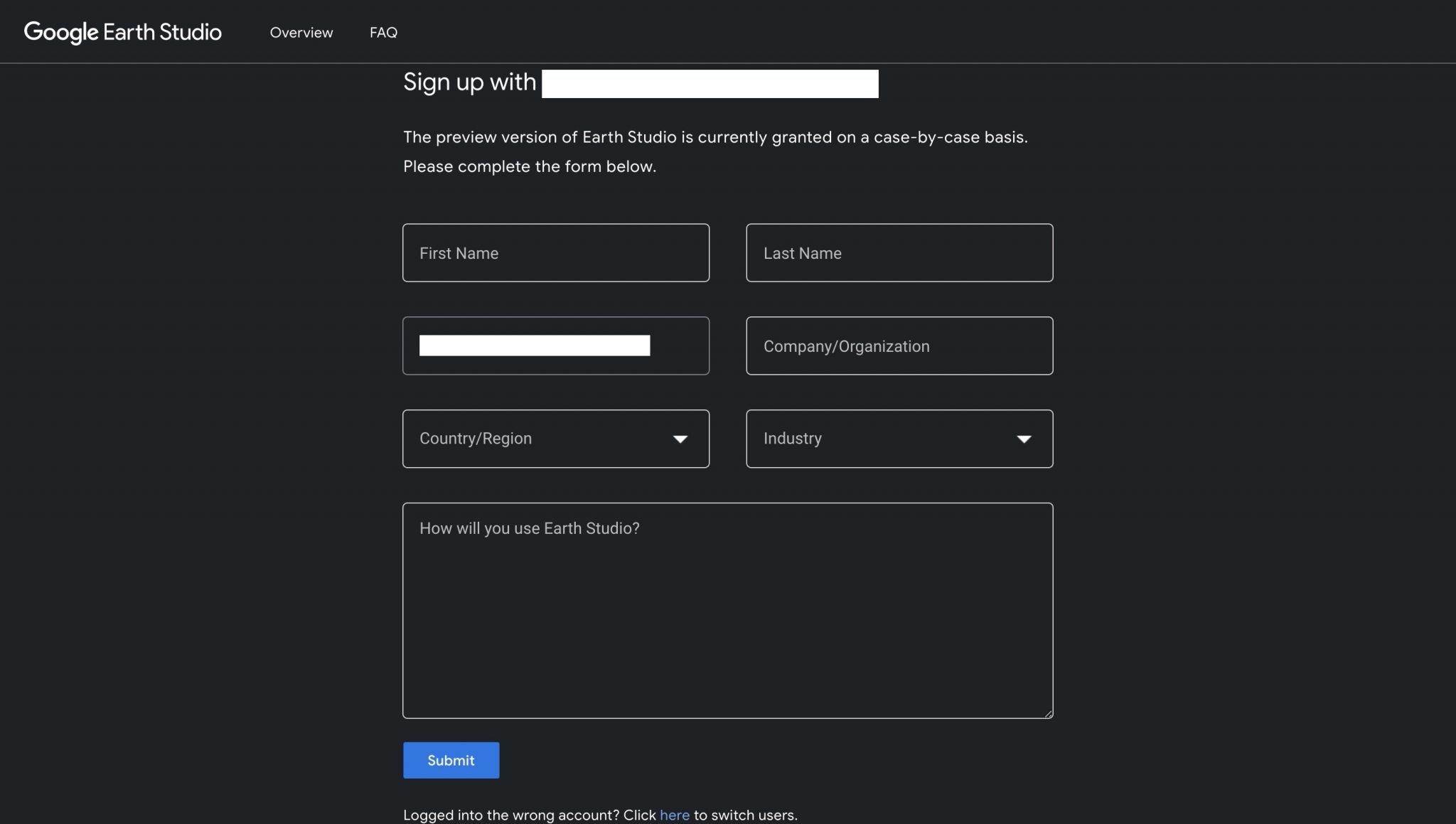 空中映像が作れるGoogle Earth Studioの登録方法 | Yaseiblog